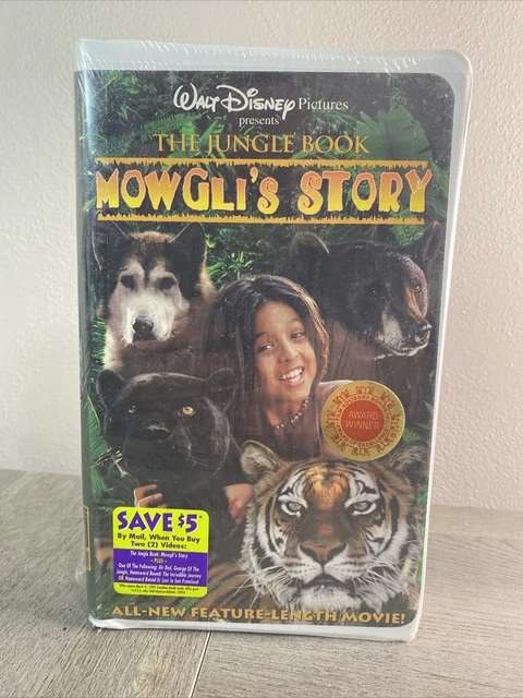 New Disney The Jungle Book Mowglis Story Vhs 1998 Walt Home Video