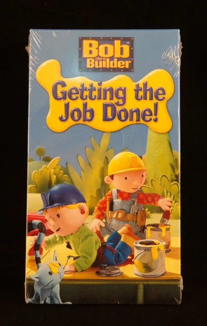 BOB THE BUILDER Getting The Job Done! VHS Brand New Sealed Unopened ...