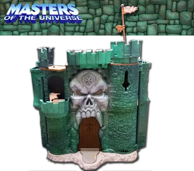 CASTLE GRAYSKULL & Box Masters of the Universe 200X He Man MOTU MOTUC ...