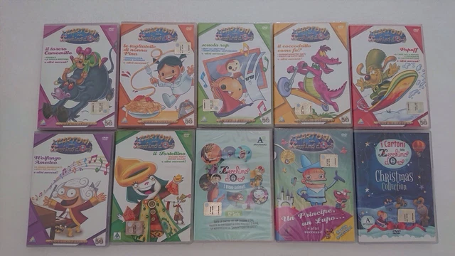 I CARTONI DELLO zecchino d'oro vol. 1-2-3-4-6-7-8-10-11-12 dvd NUOVI SIGILLATI EUR 348,00 ...