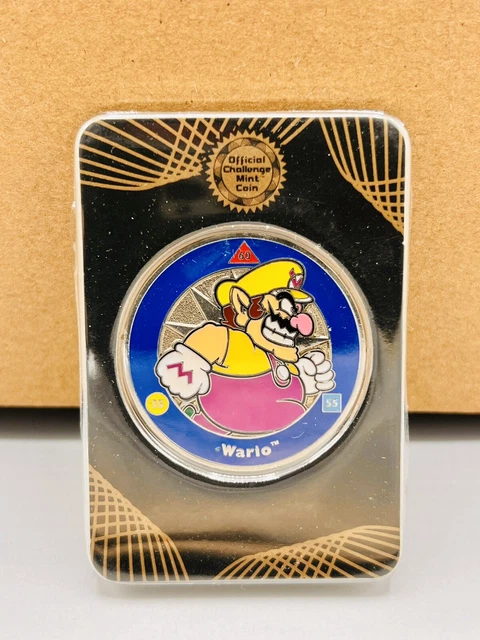 SUPER MARIO CHALLENGE Coin Princess WARIO 2016 Official Nintendo $36.95 ...