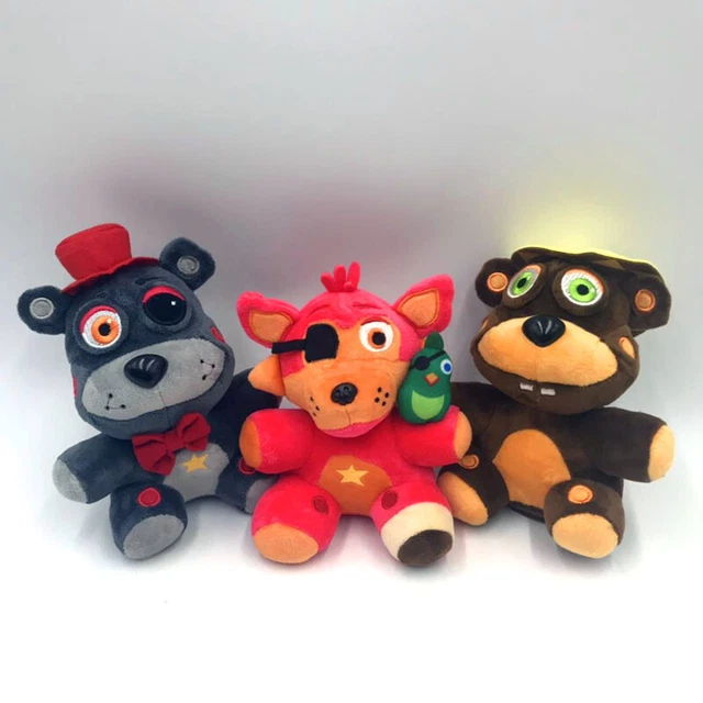FNAF NEW FIVE Nights At Freddy's Plush Toy Stuffed Animal Bear Foxy ...
