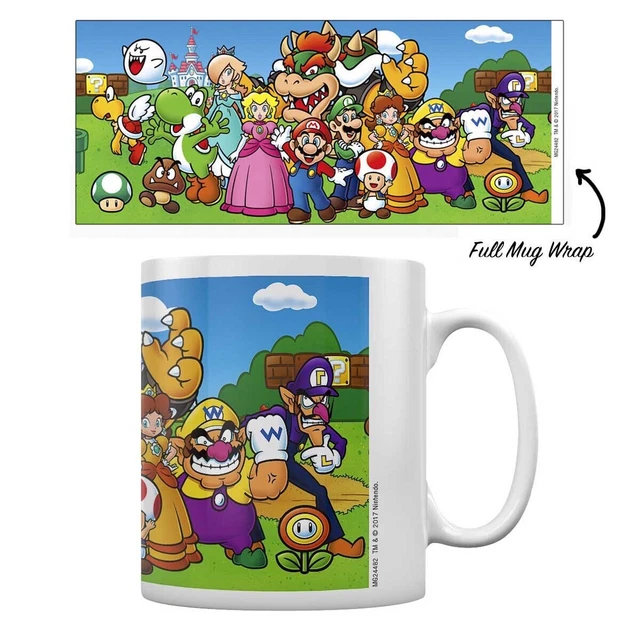 SUPER MARIO BROS - Characters Coffee Tea Mug - Licensed **FREE DELIVERY** EUR 21,43 - PicClick FR