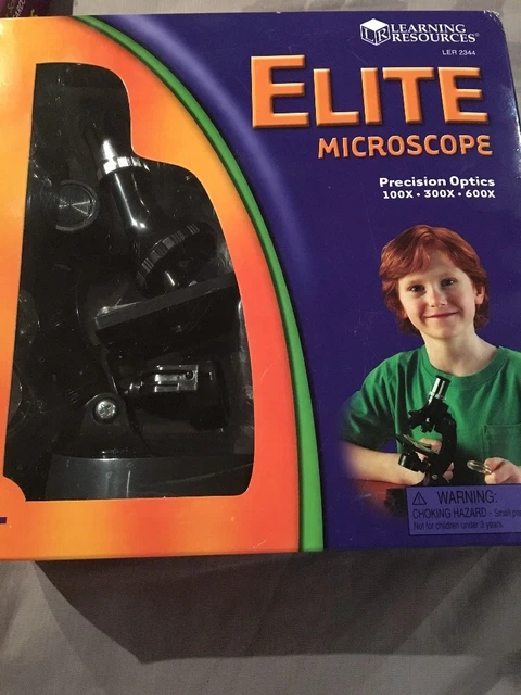 LEARNING RESOURCES ELITE Microscope, Kids, School, Science Experiment £ ...
