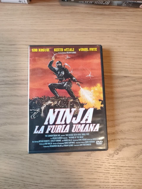 NINJA LA FURIA Umana (DVD Ninja Cult Italiano) EUR 39,90 - PicClick IT