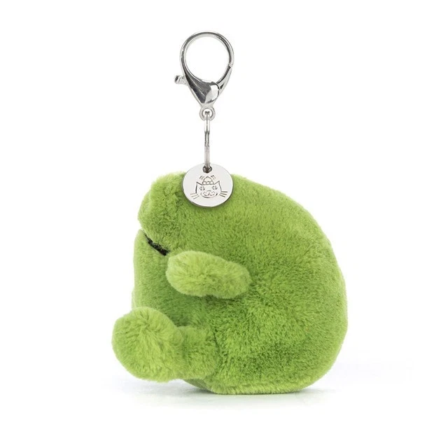JELLYCAT RICKY RAIN Frog Bag Charm Keychain NWT Brand New w/ Bag £19.95 ...