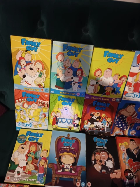 THE SIMPSONS/FAMILY GUY/ American Dad/Futurama/Disney DVD Box sets ...