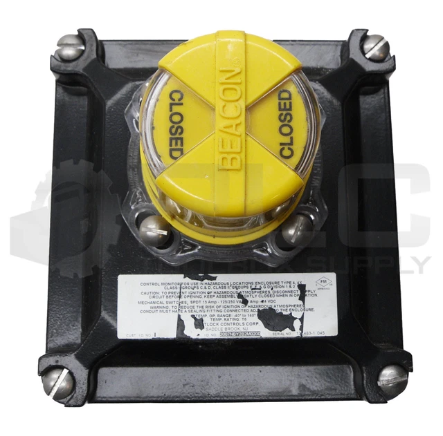 WETLOCK CONTROLS 2007NBY2B2M0200 Grenzschalter 15A 125/250Vac 24Vdc EUR ...