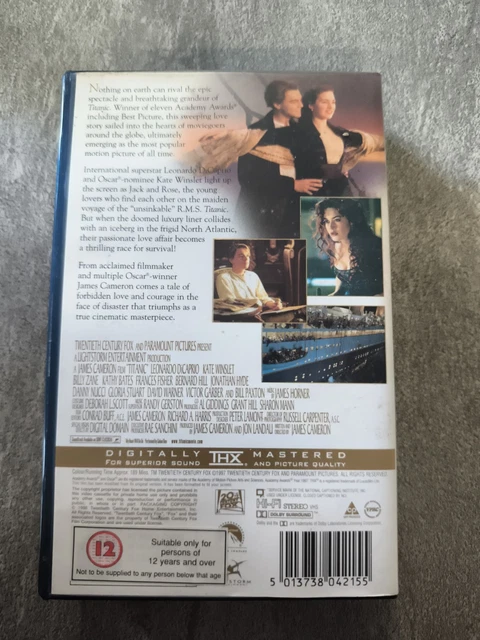TITANIC VHS VIDEO Tape 1997 £2.24 - PicClick UK