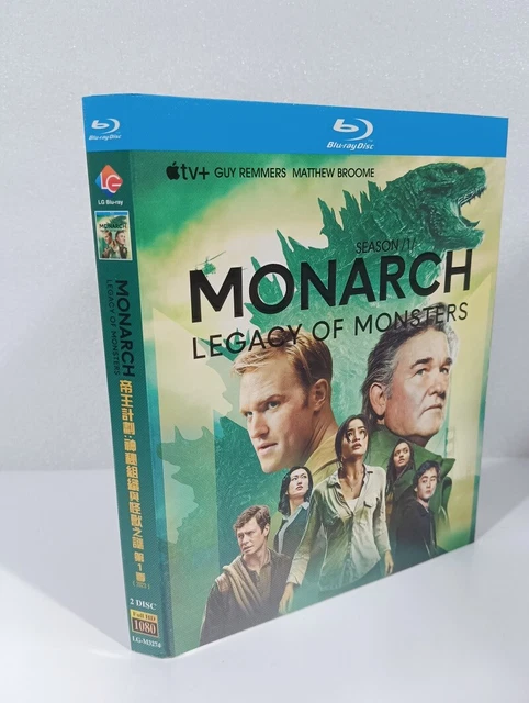 MONARCH: LEGACY OF Monsters (2024) TV Series 2 Disc All Region Blu-ray ... MONARCH: LEGACY OF Monsters (2024) TV Series 2 Disc All Region Blu-ray ...