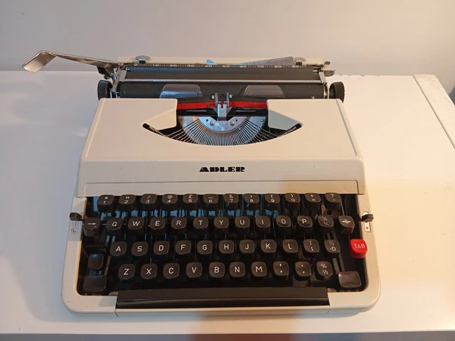 ADLER VINTAGE TYPEWRITER in Hard Case Made in Japan £49.56 - PicClick UK