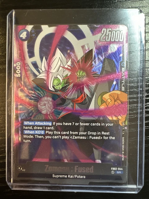 DRAGON BALL SUPER Fusion Blazing Aura Zamasu: fuso FB02-044 EUR 15,74 - PicClick IT