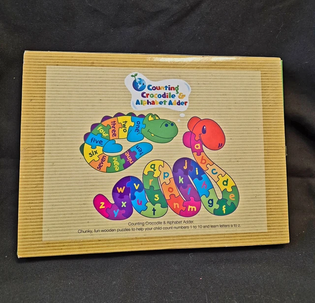 EARLY LEARNING CENTRE Counting Crocodile And Alphabet Adder £5.00 - PicClick UK