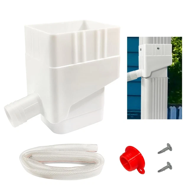 RAIN BARREL DIVERTER Kit, Rainwater Collection System Fits 2" x 3 ...