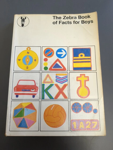 THE ZEBRA BOOK of Facts for Boys Cyril Parsons paperback 1969 EUR 6,42 ...