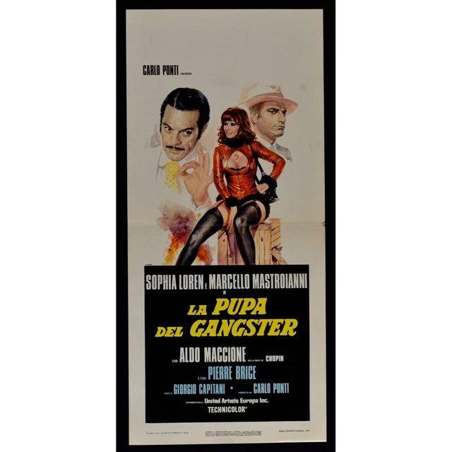 AFFICHE LA PUPA Del Gangster Marcello Mastroianni Sophia Loren B214 EUR ...