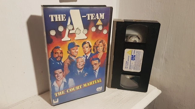THE A-TEAM: THE Court Martial (1986) VHS PAL Ultra RARE BIG BOX EX ...