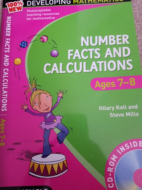 NUMBER FACTS AND Calculations: For Ages 7-8 by Steve Mills ks1 ks2 sen ...