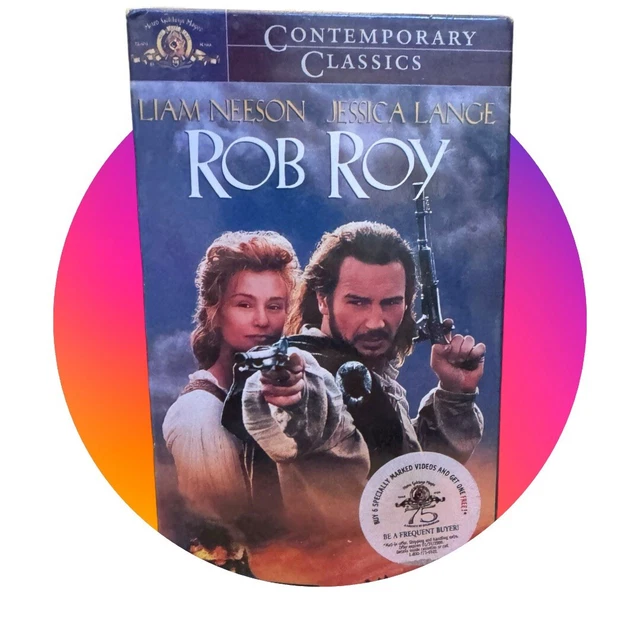 VINTAGE ROB ROY Liam Neeson Jessica Lange VHS Movies Brand New Sealed ...