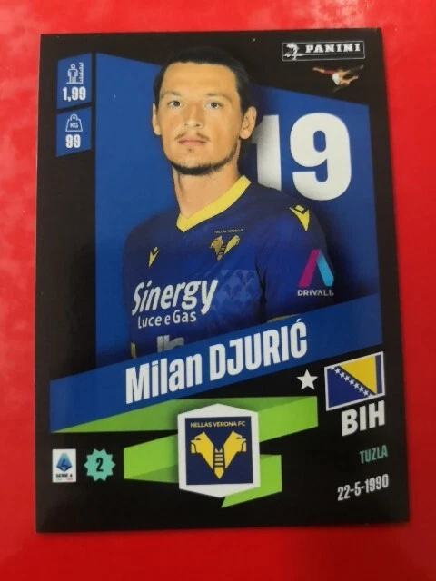 FIGURINE CALCIATORI PANINI 2022-2023 Milan Djurić Hellas Verona N. 162 EUR 1,00 - PicClick FR