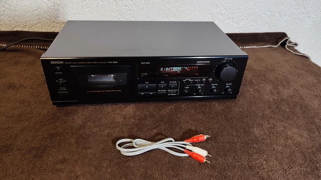 DENON DRM-650S STEREO Cassette Deck Dolby B-C-S NR HX PRO Kassettendeck ...