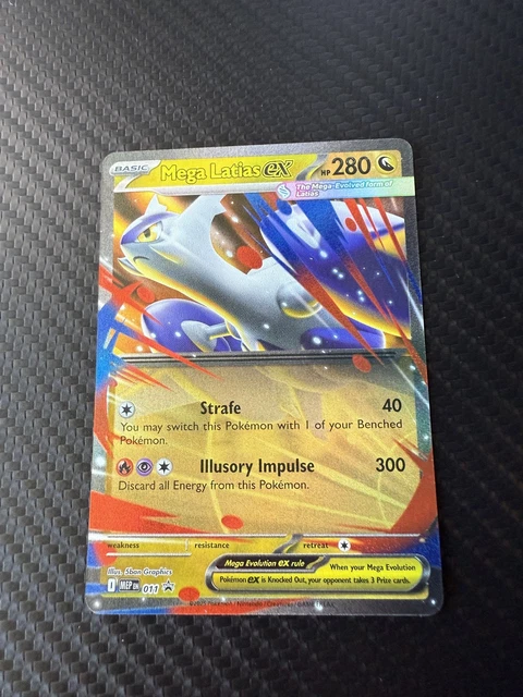 POKÉMON TCG - Mega Latias EX 011 (Black Star Promo) - Mega Evolution £1.82 - PicClick UK