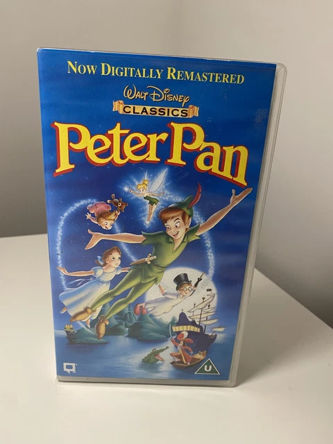 PETER PAN WALT DISNEY CLASSIC UK PAL VHS VIDEO 1995 J.M. Barrrie £11.99 ...