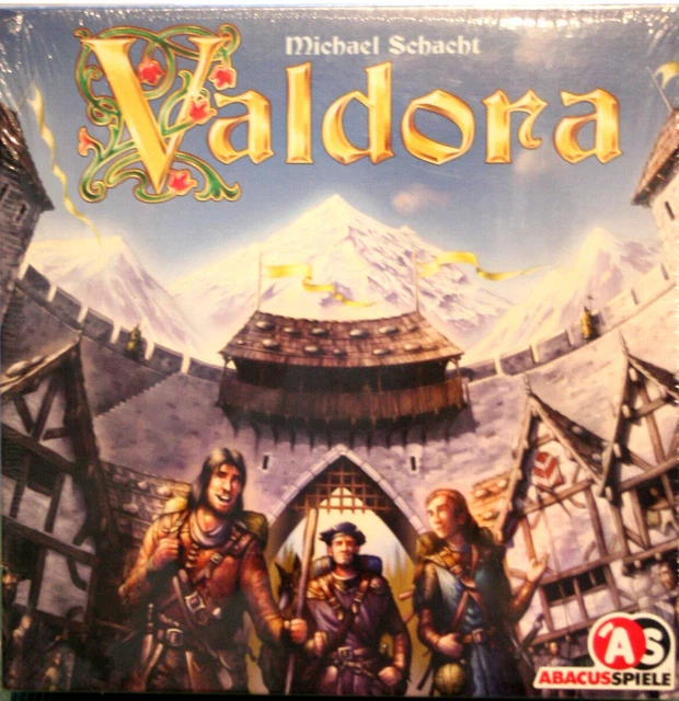 VALDORA BOARD GAME from 10+ Abacus games Michael shaft rarity very rare ...