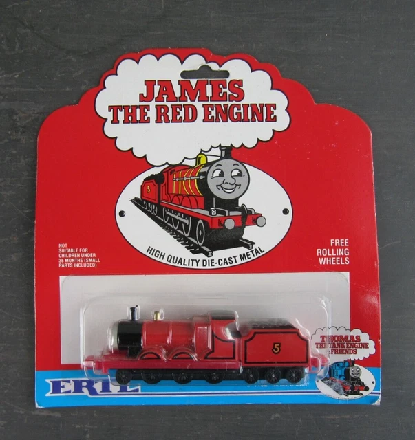 JAMES THE RED Engine ERTL Thomas The Tank Engine & Friends 1987 #1192 £ ...