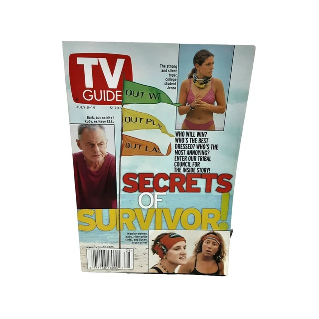 TV GUIDE JULY 2000 Secrets Of Survivor New Hampshire No Label £5.18 ...