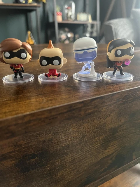 PIXAR POCKET POP! Mrs Parr Frozone Violet Jack Jack Funko Disney The ...