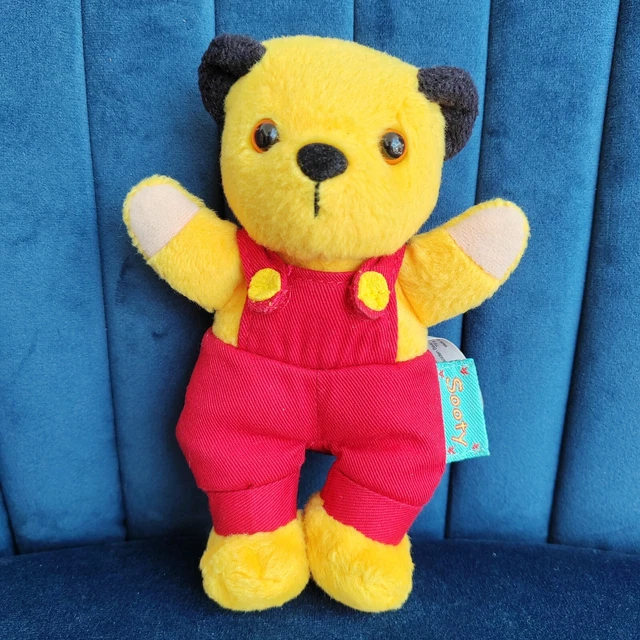 SOOTY & SWEEP Sooty Beanie Soft Toy Golden Bear 2000 Vintage £10.99 ...