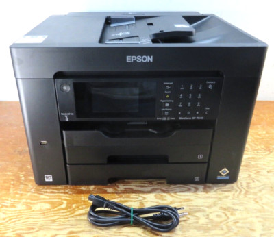 EPSON WORKFORCE PRO WF-7840 Wireless Wide Format Color All-in-One ...