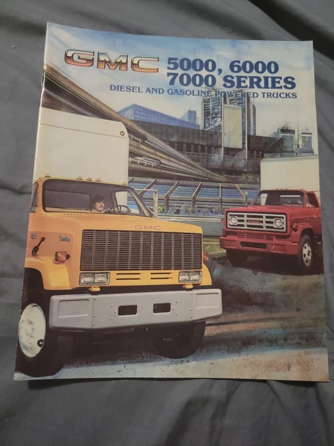 VINTAGE GMC 5000,6000,7000 series brochure $21.60 - PicClick CA