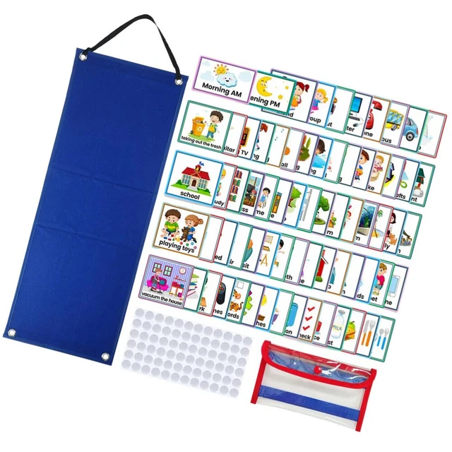 VISUAL SCHEDULE CHART Learning Materials Timetables for Kids Homeschool ...