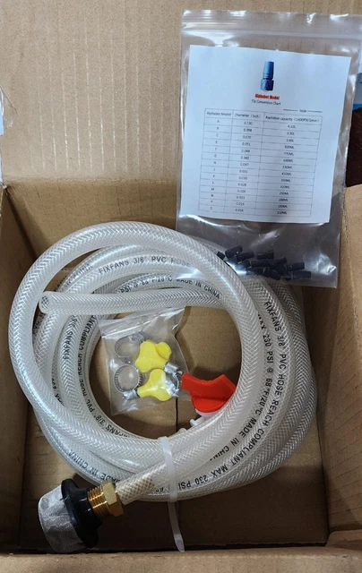 DOWNSTREAM INJECTOR FOR Pressure Washer Chemical Injector Kit 1/4 Quick ...