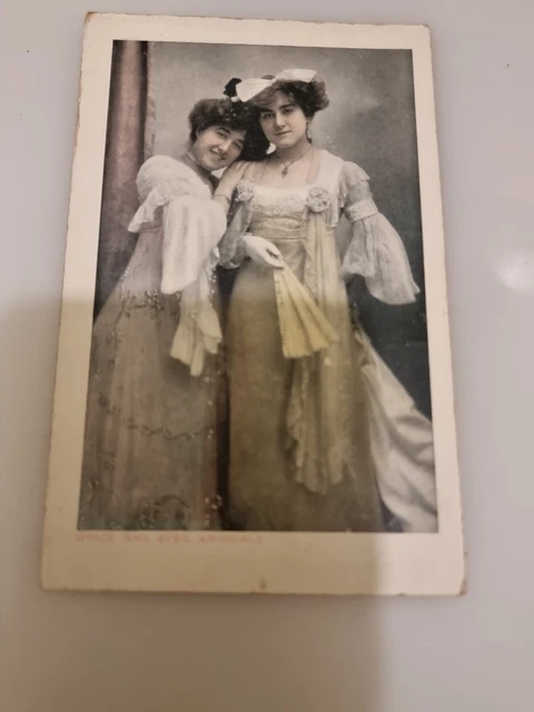 POSTCARD. ACTOR ACTRESS. Grace and Sybil Arundale. Vintage. c1910's EUR 4,94 - PicClick FR