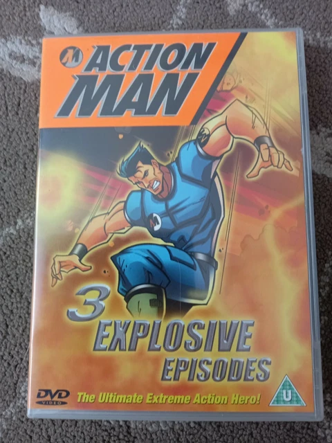 ACTION MAN 3 Explosive Episodes Dvd Cartoon Kids EUR 10,37 - PicClick FR
