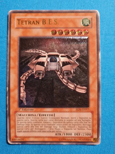 TETRAN B.E.S 1°EDIZIONE - Yu-Gi-Oh Elemental Energy - Ultimate Rare ...
