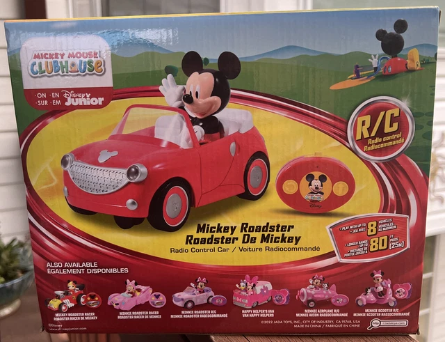 DISNEY JUNIOR MICKEY Mouse Clubhouse Roadster Remote Control Car 7 ...