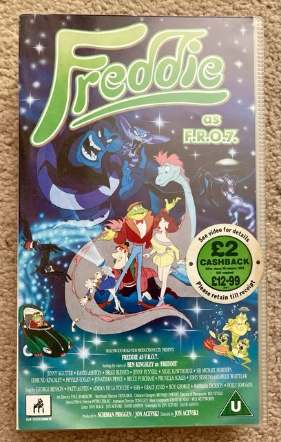VINTAGE RARE ANIMATION VHS - Freddie As FR07 - Ben Kingsley, Jenny ...