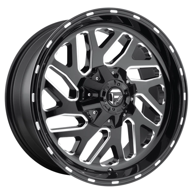 26X12 FUEL D581 Triton Black & Milled Wheel 8x170 (-44mm) EUR 974,68 ...