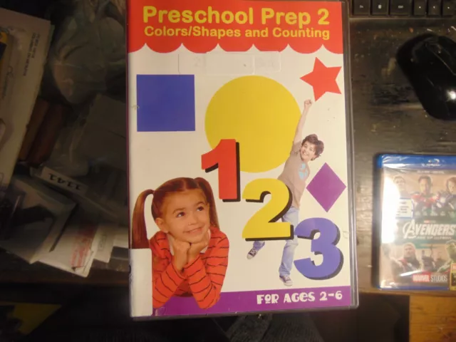 PRESCHOOL PREP 2 Colors Shapes And Counting Volume 2 Ex-Library Dvd $20 ...