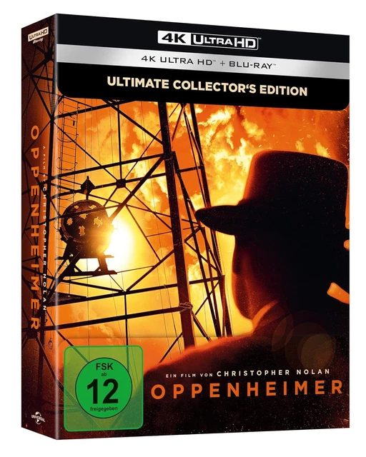 OPPENHEIMER - 4K Ultra HD - Ultimate Steelbook #UHD+BLU-RAY-NEU EUR 39,97 - PicClick DE