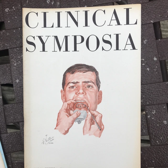 CLINICAL SYMPOSIA FRANK Netter Illustrations 1964 Anatomy Of The Larynx ...