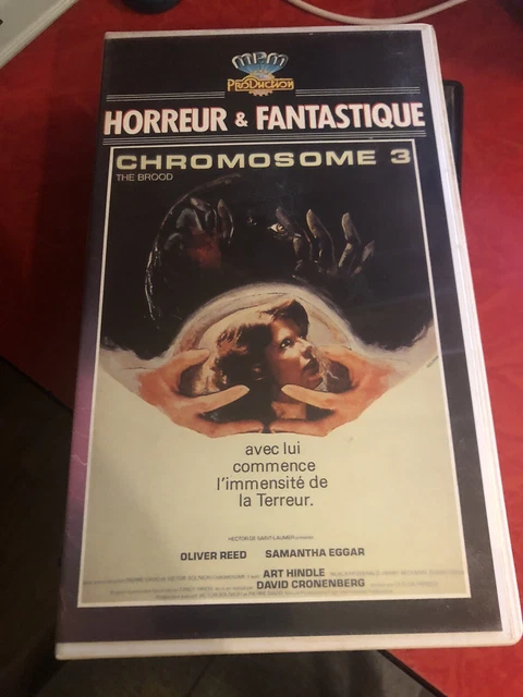 VHS CRONENBERG CHROMOSOME 3 Gore Frisson VF 1991 EUR 10,00 - PicClick FR