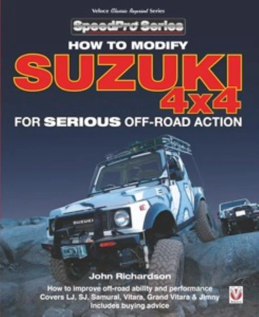 MODIFY SUZUKI SAMURAI Vitara Jimny Santana SJ410 How To Manual Off-road 4x4 EUR 37,45 - PicClick FR