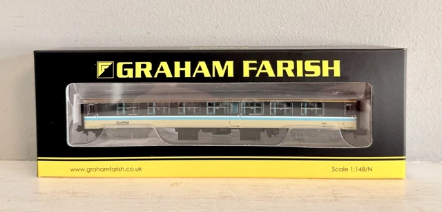 GRAHAM FARISH 374-955 Mk2A FK Coach BR Scotrail 13424 MIB! £39.95 ...