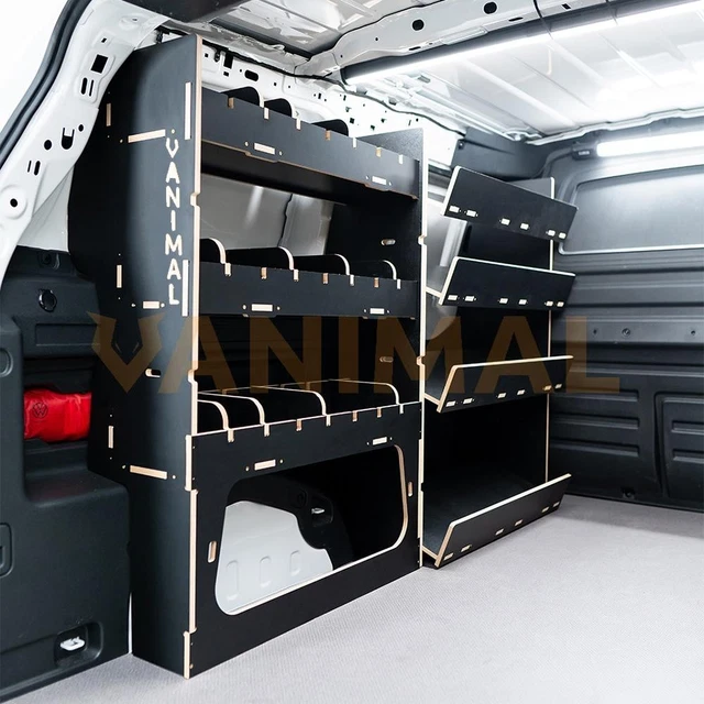VW ID BUZZ Cargo NS Hexaboard Van Racking: Adjustable & Side Load ...