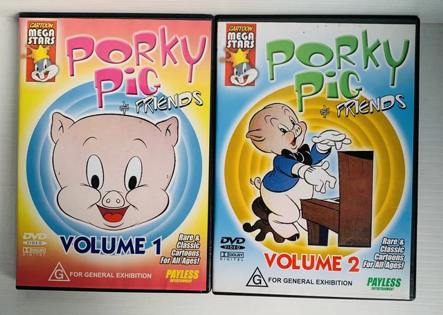 PORKY PIG AND Friends : Vol 1 Volume One + Vol 2 Volume Two - Region 4 ...